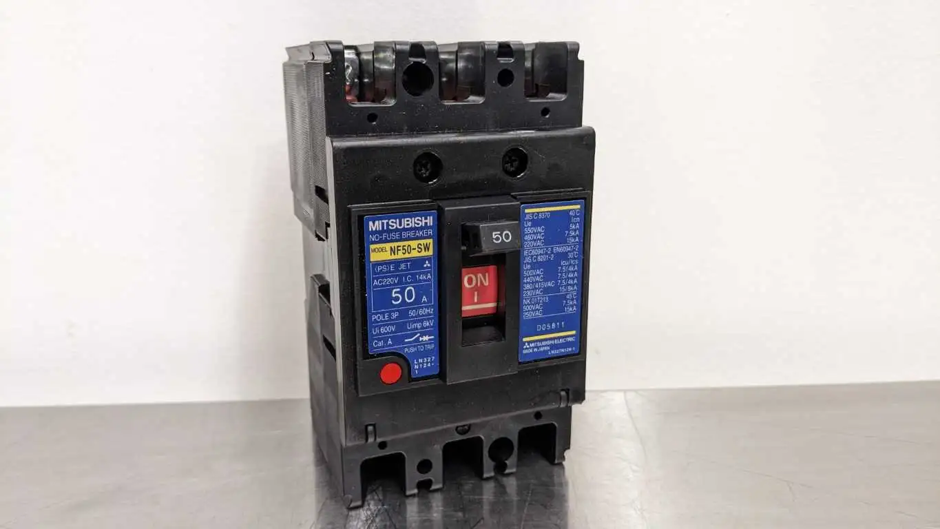 Mitsubishi NF50-SW No-Fuse Breaker 50A 3P – NEO Surplus