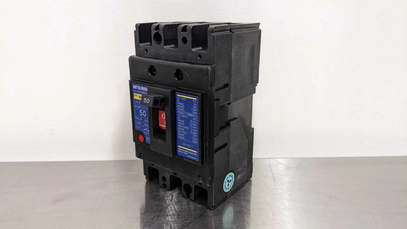 Mitsubishi NF50-SW No-Fuse Breaker 50A 3P – NEO Surplus