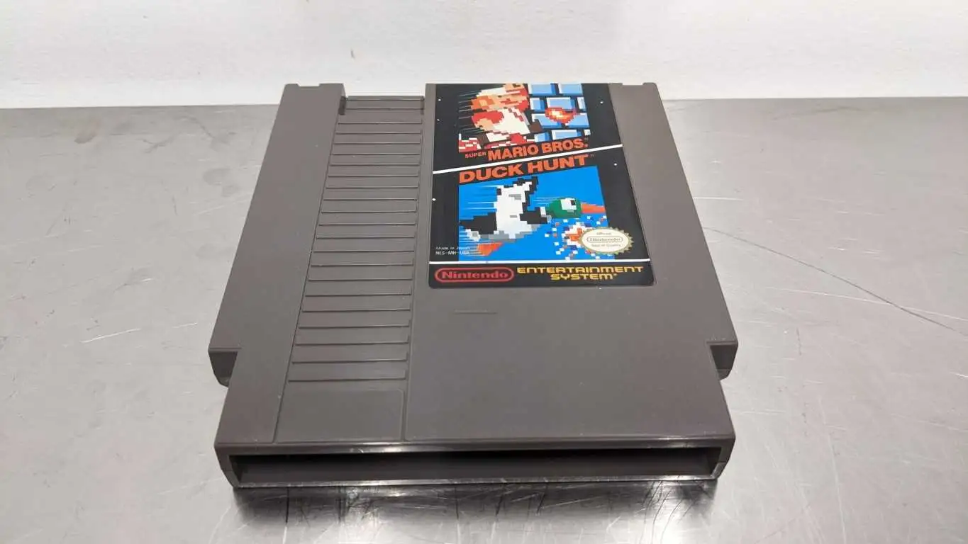 Nintendo Super Mario Bros Duck Hunt NES Game Oval Seal 1985 – NEO Surplus