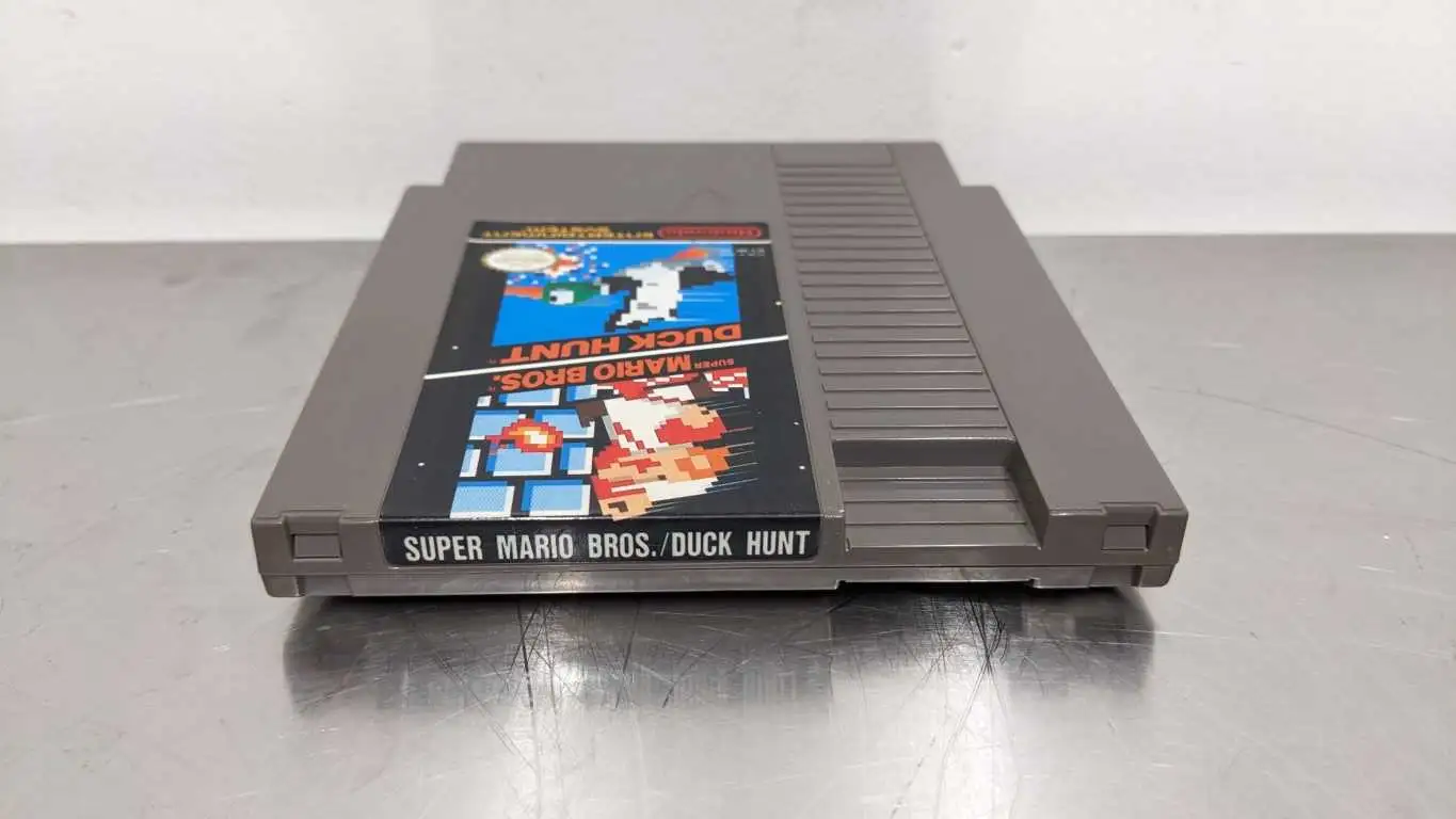 Nintendo Super Mario Bros Duck Hunt NES Game Oval Seal 1985 – NEO Surplus