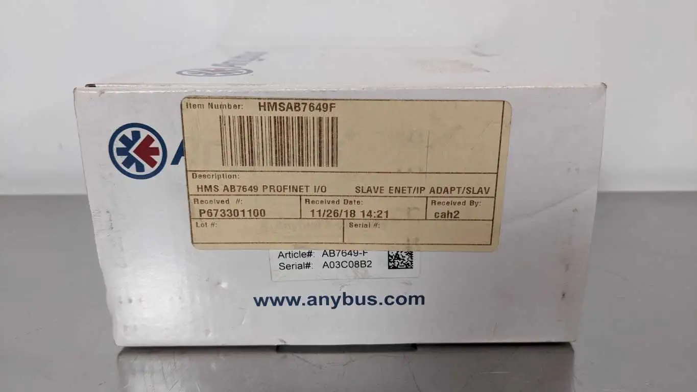Anybus HMS AB7649 Profinet I/O HMSAB7649F Slave Enet/IP Adapt/Slave ...