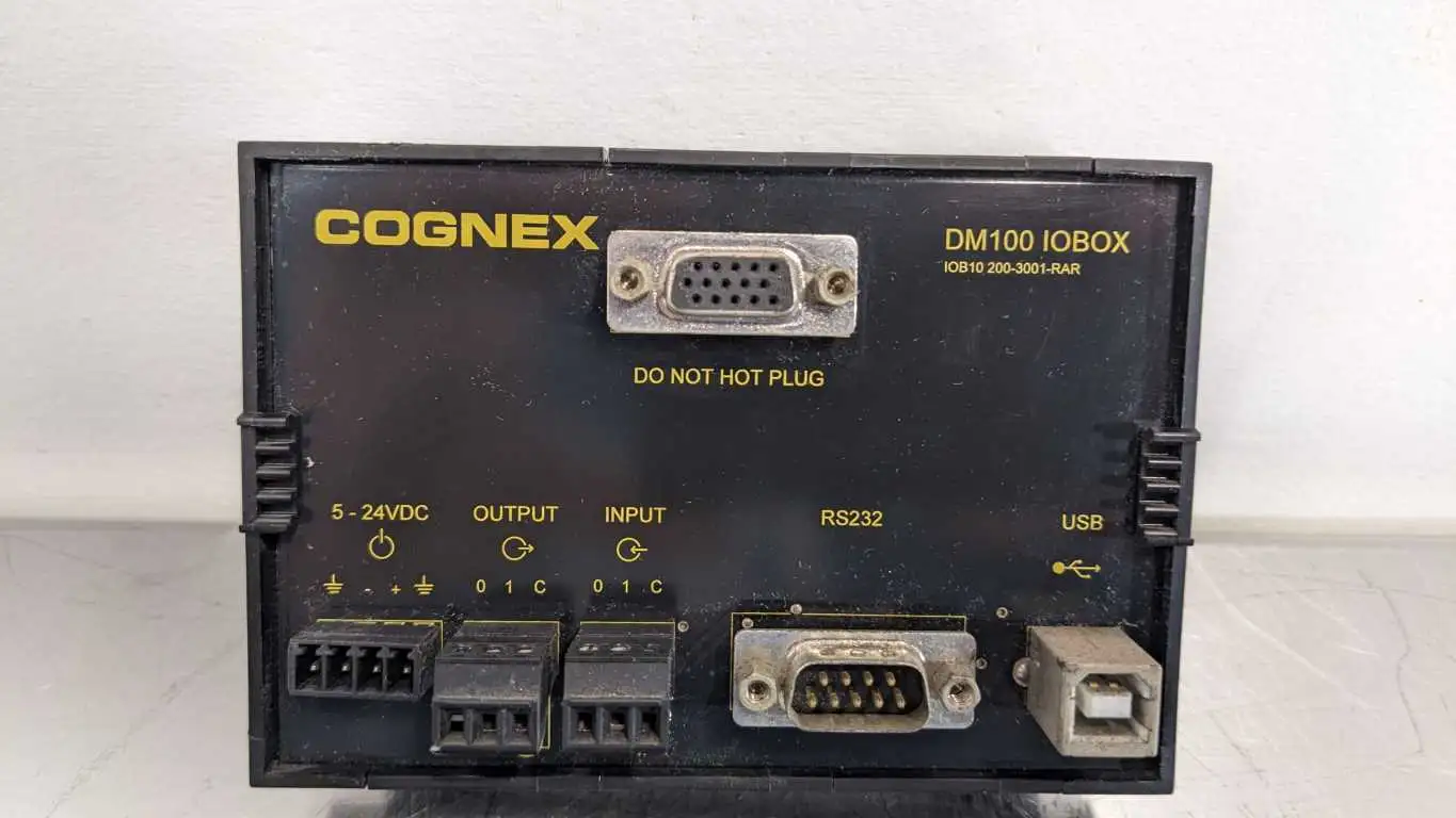 Cognex DM100 IOBOX Basic IO Module IOB10 200-3001-RAR – NEO Surplus