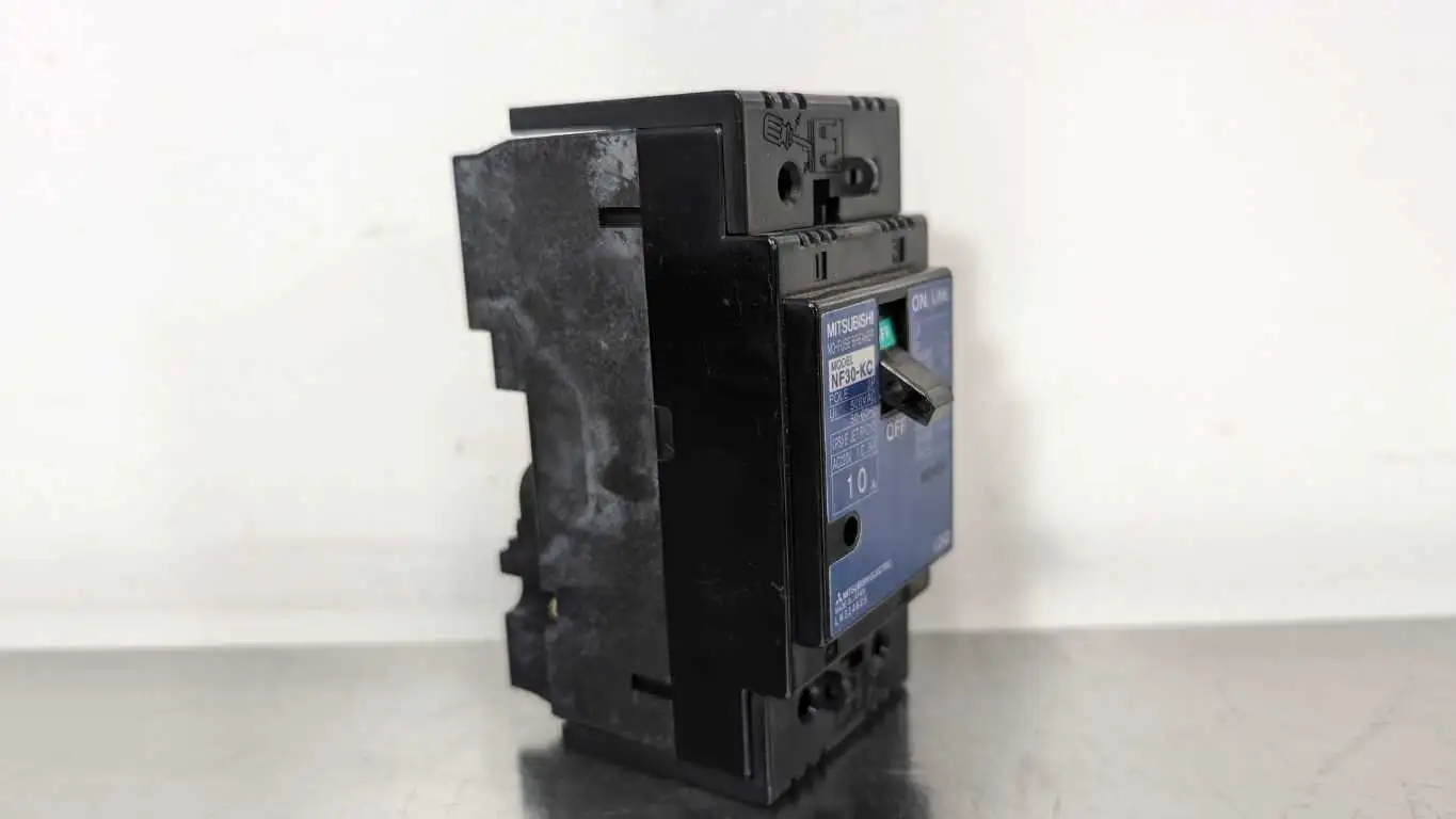 Mitsubishi NF30-KC 10A Circuit Breaker 10A 500VAC 10A 2 Pole No-Fuse ...